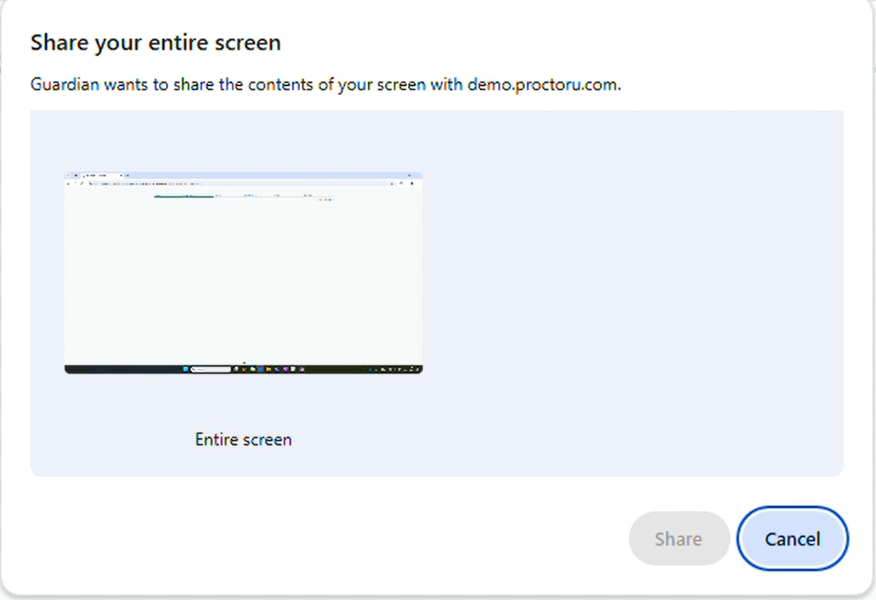 Proctoring with Meazure Learning